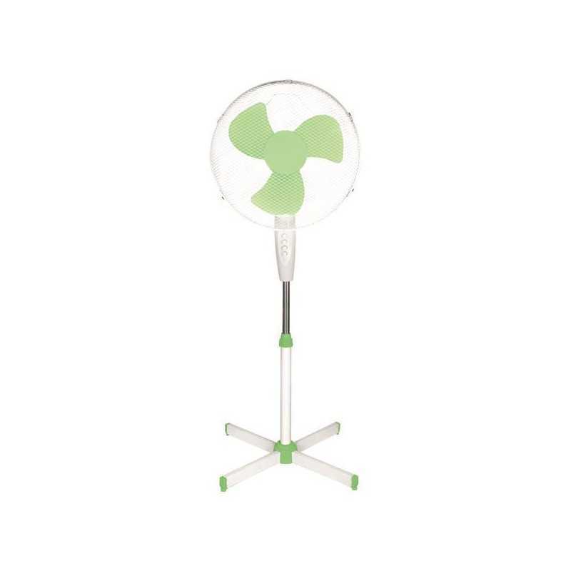 STAND FAN GREEN-WHITE 40CM 60W Køleventilator